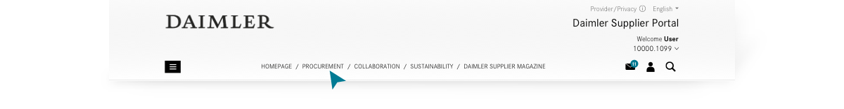 Portal Basics | Daimler Truck Supplier Portal