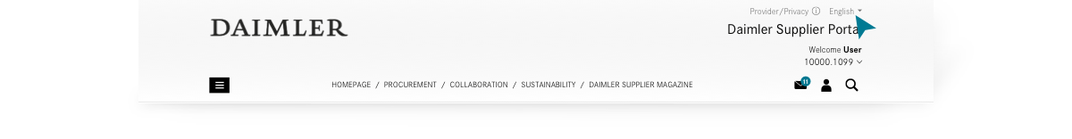 Portal Basics | Daimler Truck Supplier Portal